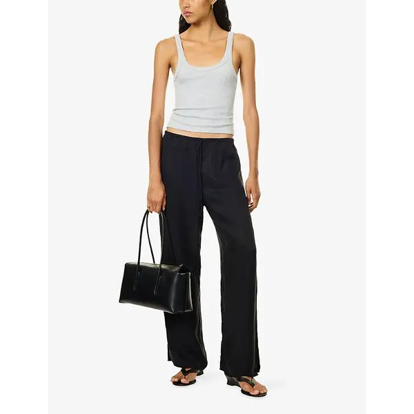Dissh Phoebe Scoop-neck Cotton-blend Tank Top