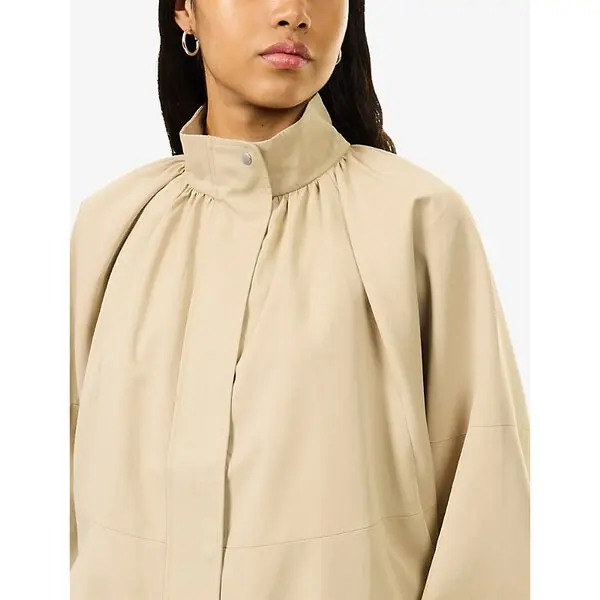 Dissh Oaklee Batwing-sleeve Cotton-blend Jacket