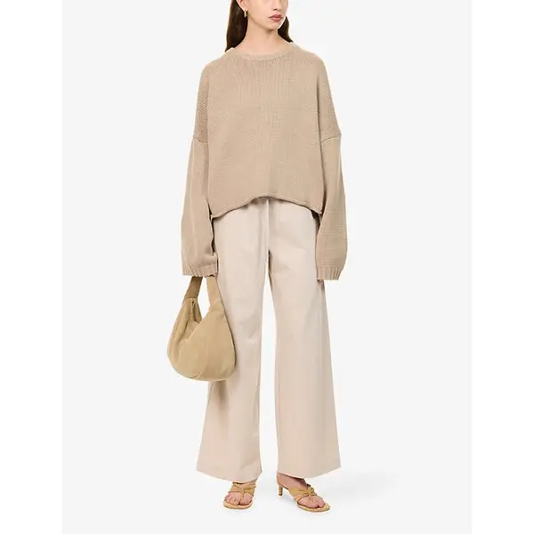 Dissh Plaster-knit Jumper - Taupe