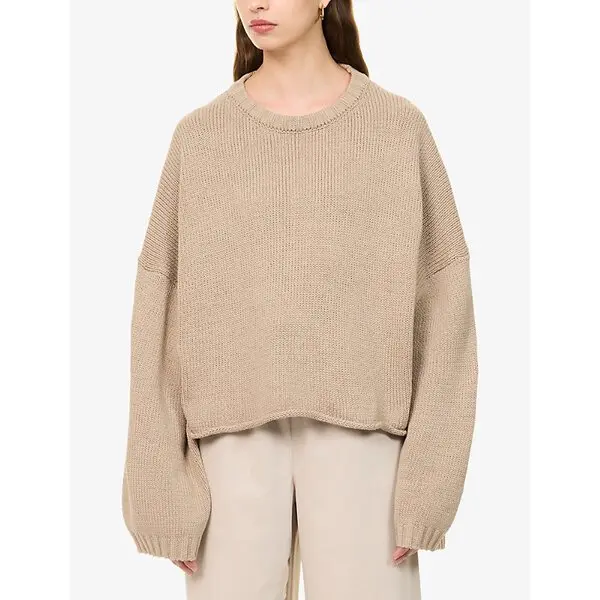 Dissh Plaster-knit Jumper - Taupe