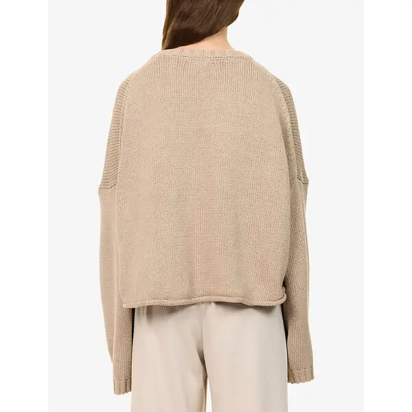 Dissh Plaster-knit Jumper - Taupe