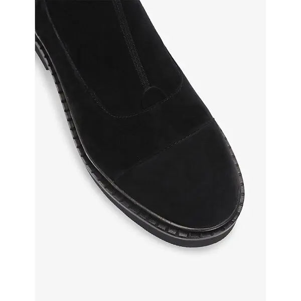 Steve Madden Myer Flat Suede Ankle Boots