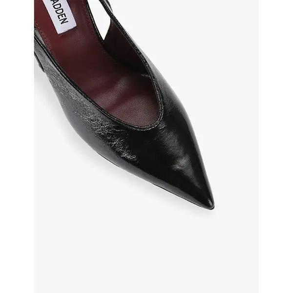 Steve Madden Amdromeda Leather Sling-back Courts