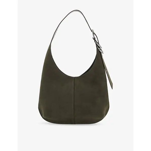 BOSS Faux-suede Hobo Bag