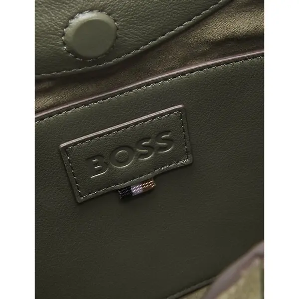 BOSS Faux-suede Hobo Bag