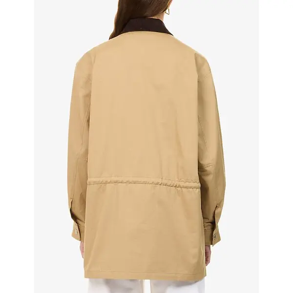 FRAME The Twill Safari Cotton Jacket