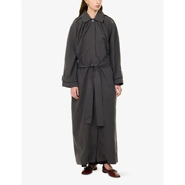 BELLE ANNA Laurel Cotton-blend Trench Coat