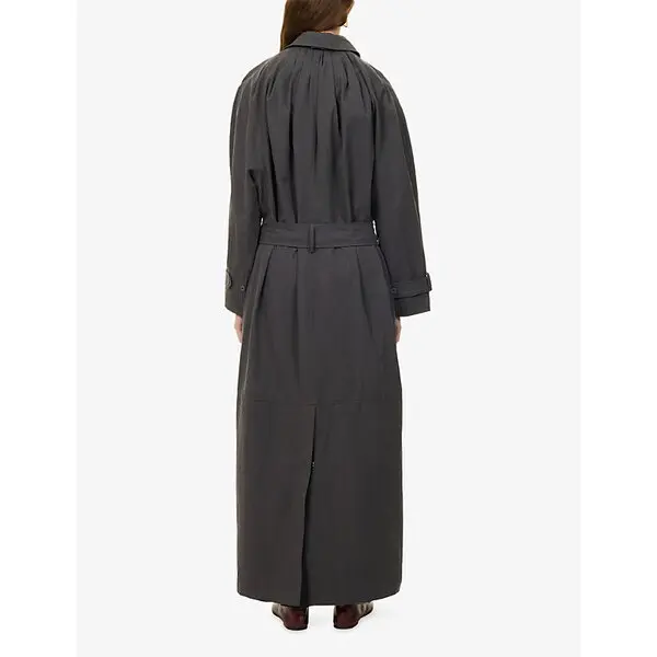 BELLE ANNA Laurel Cotton-blend Trench Coat