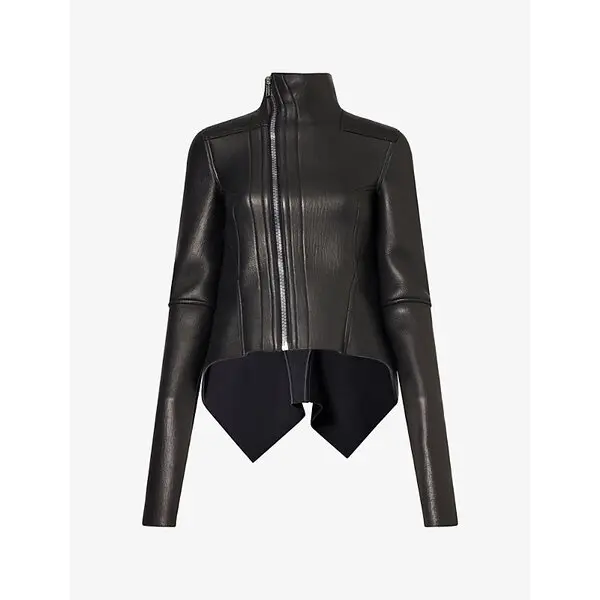 Rick Owens Naska Gary Leather Jacket