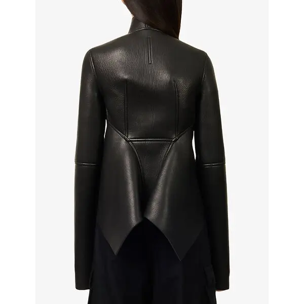 Rick Owens Naska Gary Leather Jacket