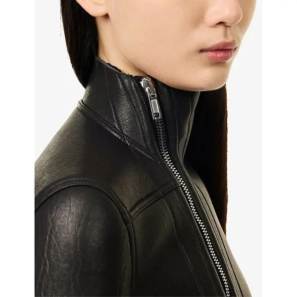 Rick Owens Naska Gary Leather Jacket