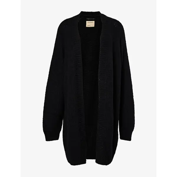 Frenckenberger Big Knit Wool-and-cashmere Cardigan - Black