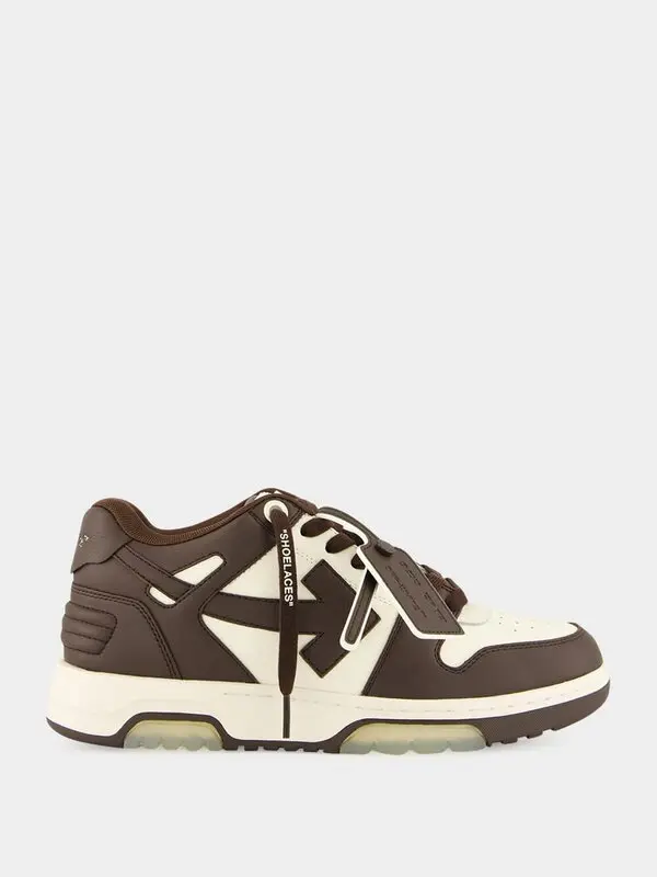 Off-White Chocolate Out Of Office Sneakers - White