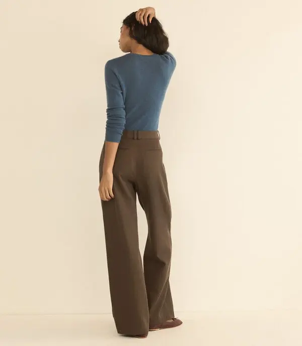DÔEN Heath Cashmere Henley