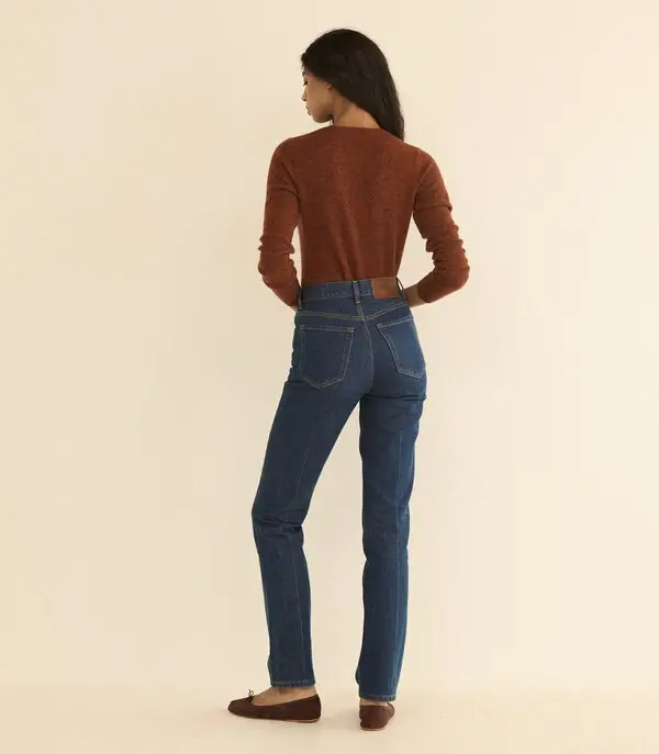 DÔEN Heath Cashmere Henley