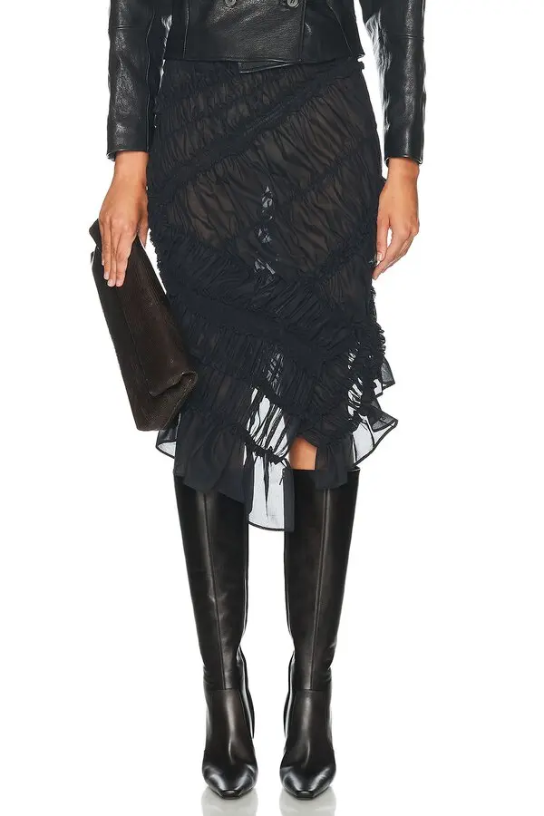 Magda Butrym Ruched Skirt