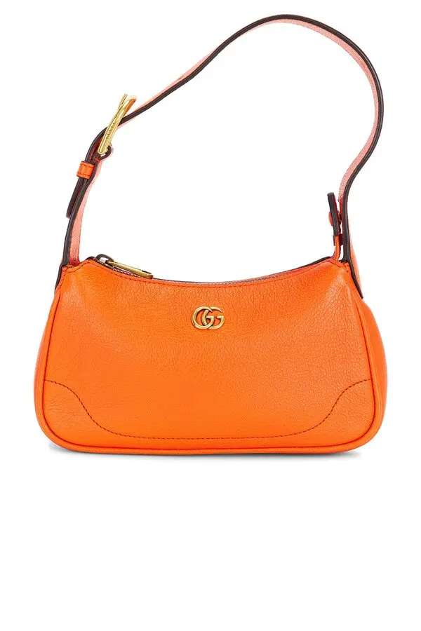 Gucci Mini Aphrodite Shoulder Bag - Orange