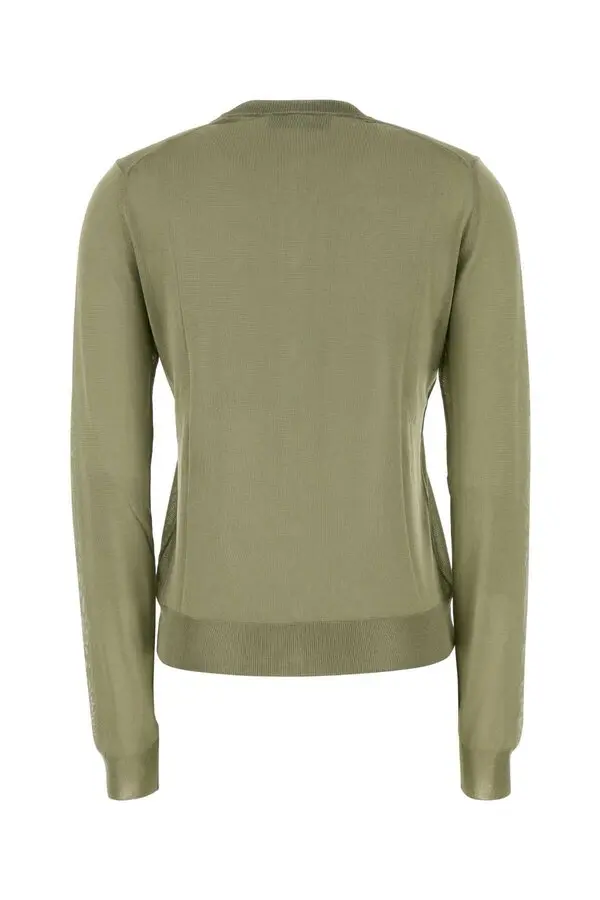 Fendi Viscose Blend Stretch Cardigan