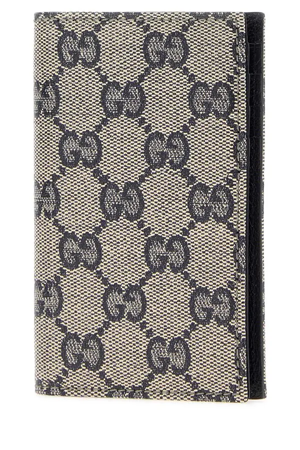 Gucci Gg Canvas Essence Classic Card Holder