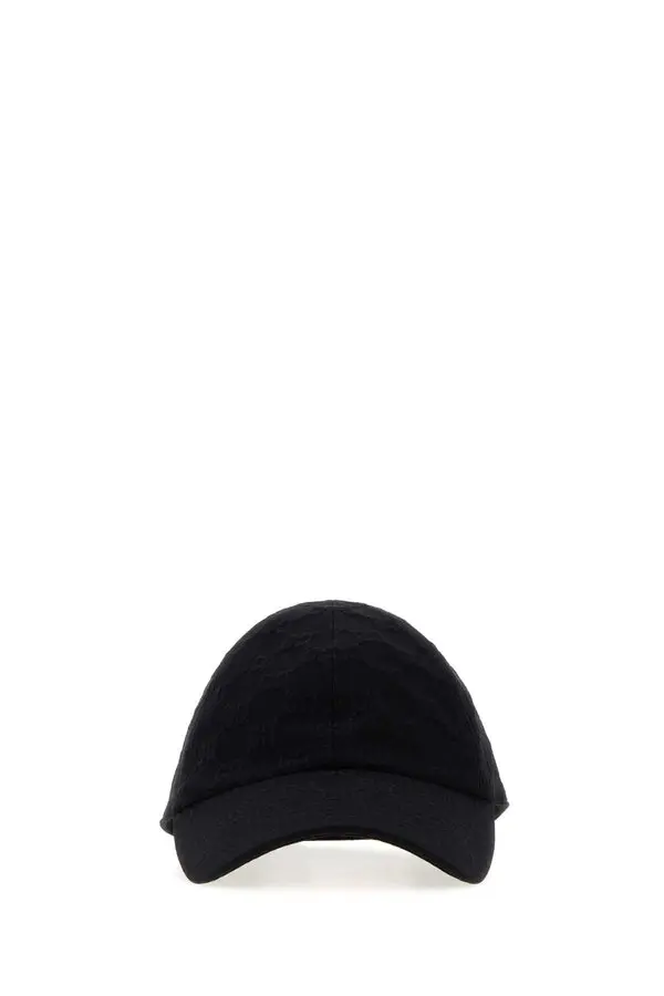 Gucci Gg Fabric Baseball Cap - Black