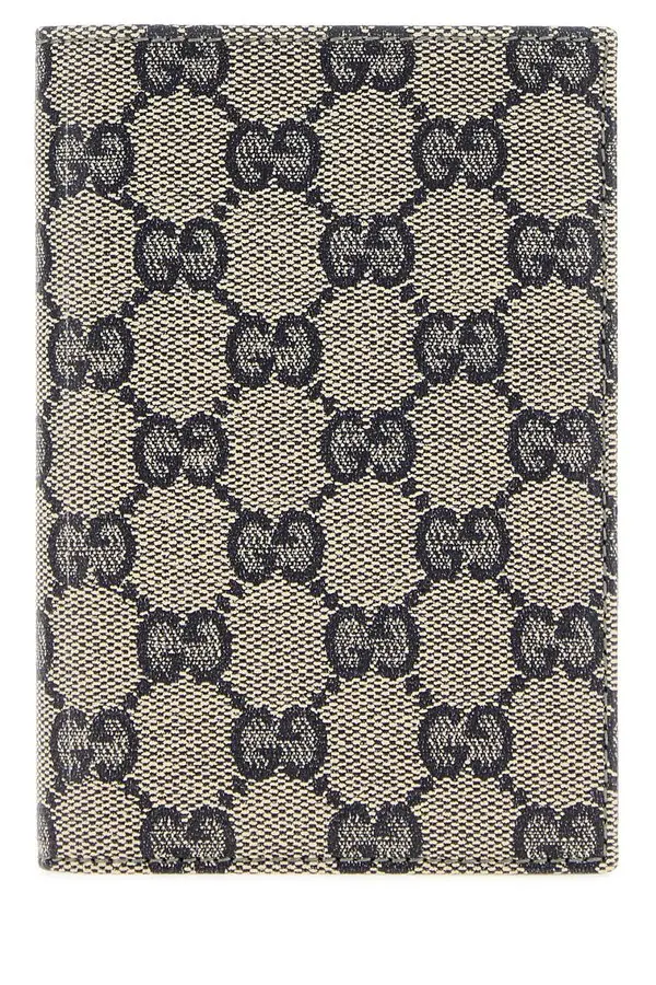 Gucci Gg Canvas Essence Classic Passport Holder - Multicolor
