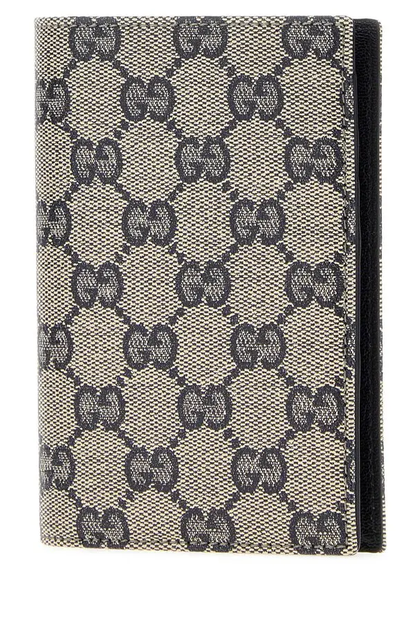 Gucci Gg Canvas Essence Classic Passport Holder - Multicolor