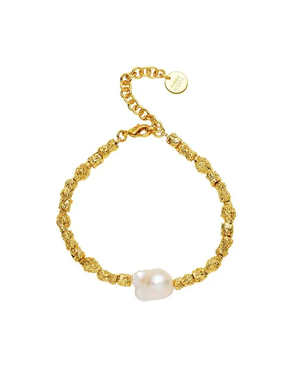 AMBER SCEATS Tulip Bracelet - Gold