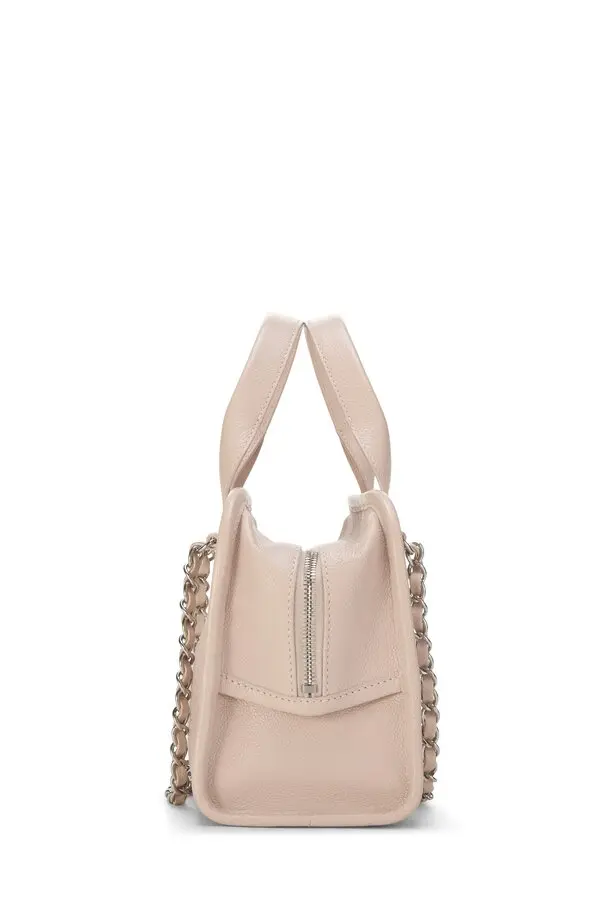 Chanel Quilted Caviar Deauville Bowler