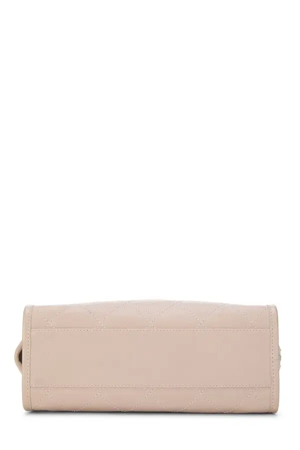 Chanel Quilted Caviar Deauville Bowler