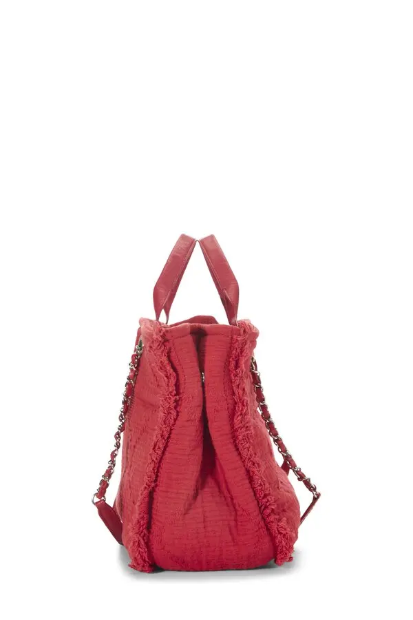Chanel Canvas Double Face Shopping Tote