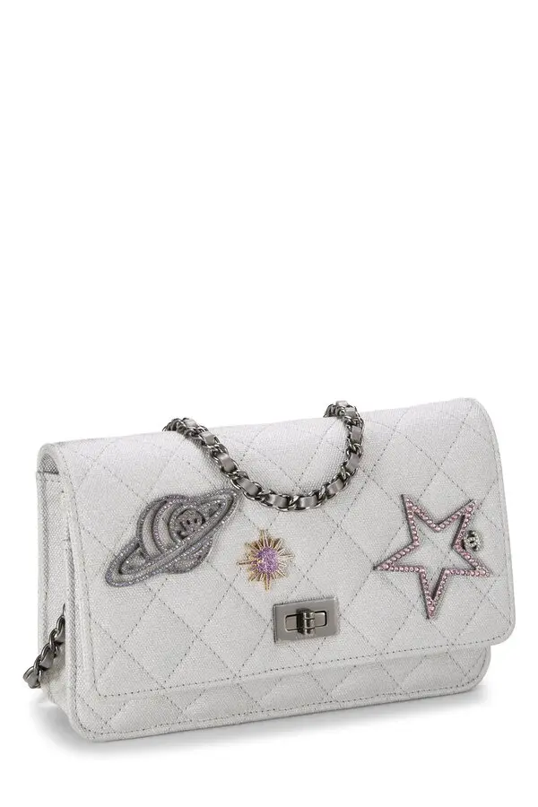 Chanel Canvas Space Charms Reissue Wallet On Chain