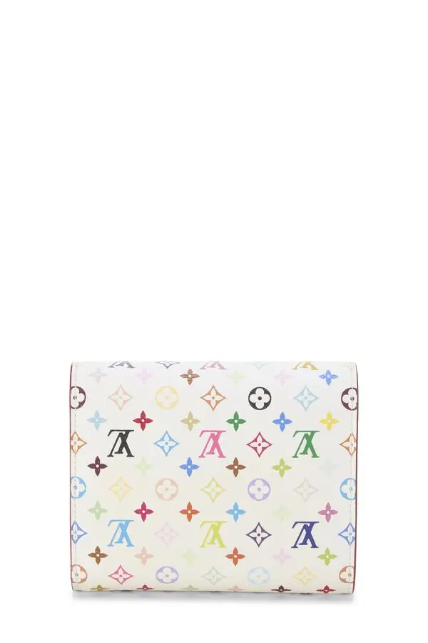 LOUIS VUITTON Takashi Murakami X Monogram Multicolore Joey Wallet