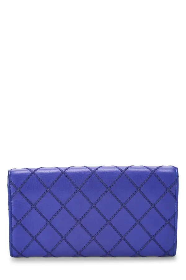 Chanel Lambskin Long Flap Wallet
