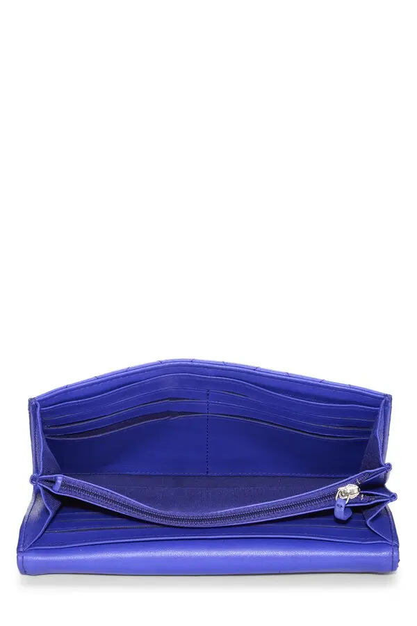 Chanel Lambskin Long Flap Wallet
