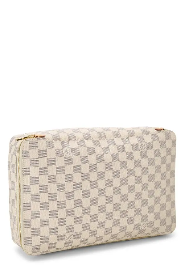 LOUIS VUITTON Damier Azur Packing Cube