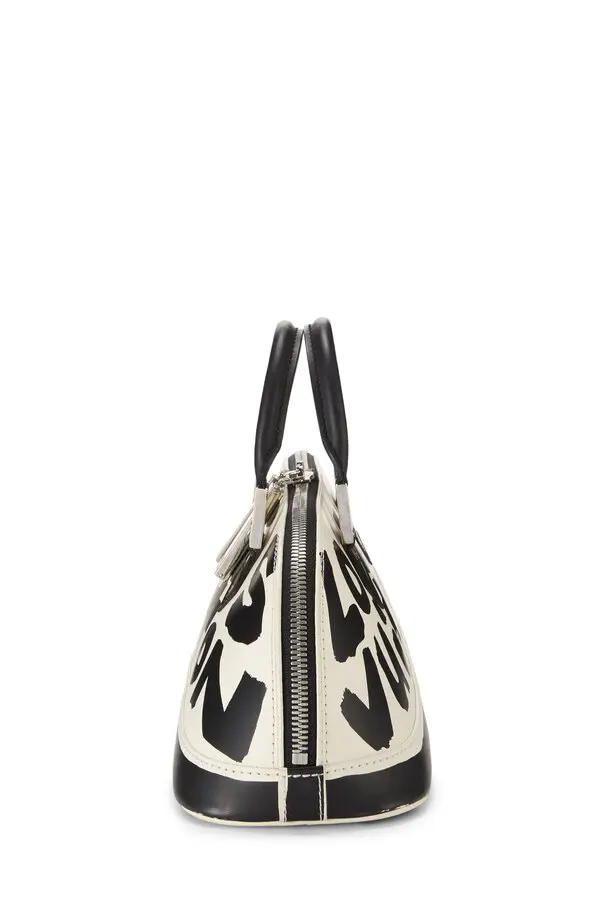 LOUIS VUITTON Stephen Sprouse X Glazed Leather Graffiti Alma Horizontal