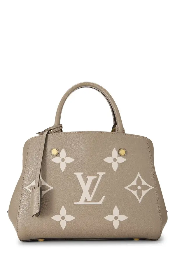 LOUIS VUITTON Monogram Empreinte Montaigne - Grey