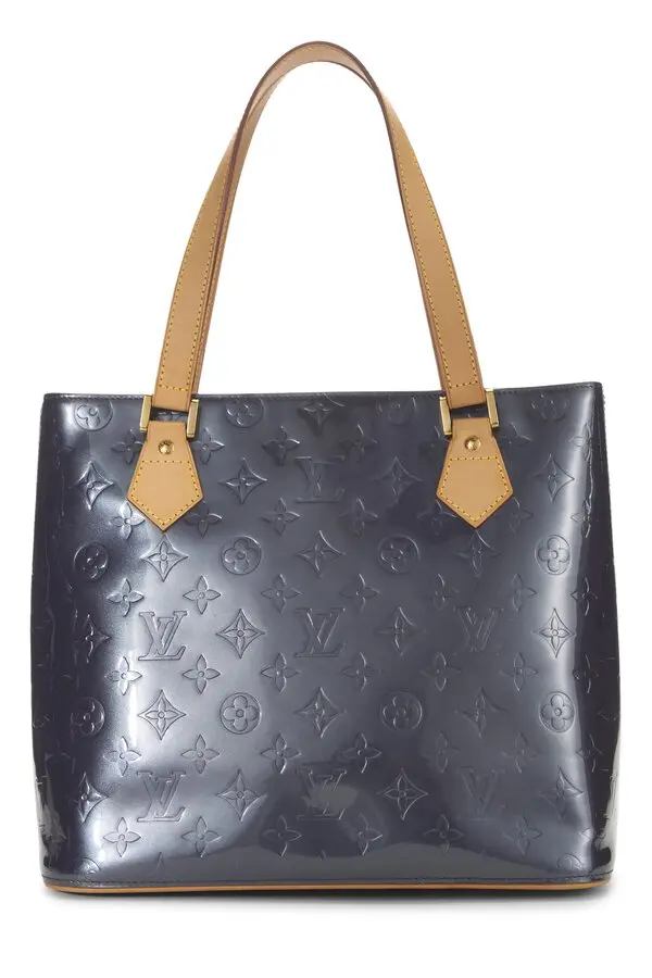 LOUIS VUITTON Indigo Monogram Vernis Houston
