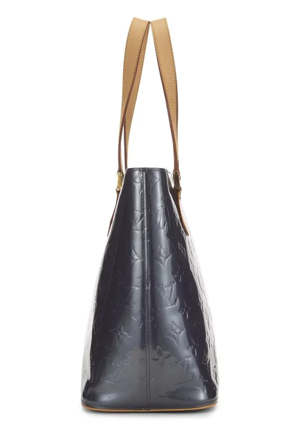 LOUIS VUITTON Indigo Monogram Vernis Houston