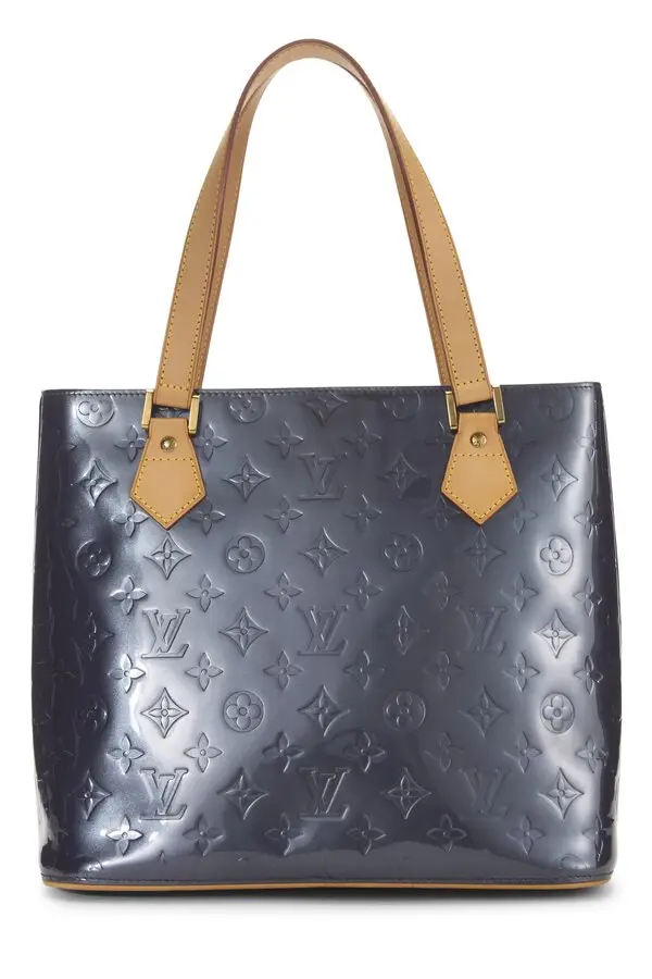 LOUIS VUITTON Indigo Monogram Vernis Houston