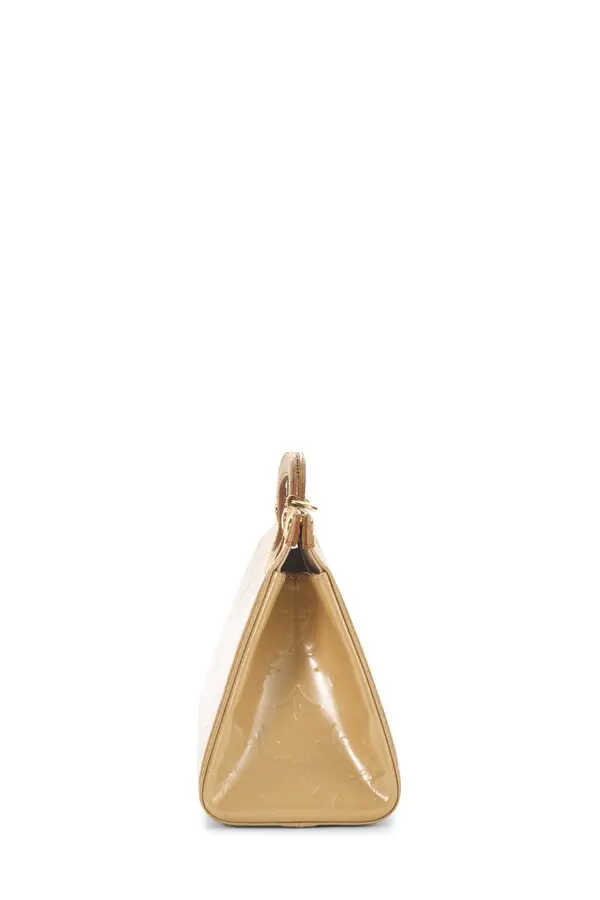 LOUIS VUITTON Noisette Monogram Vernis Roxbury