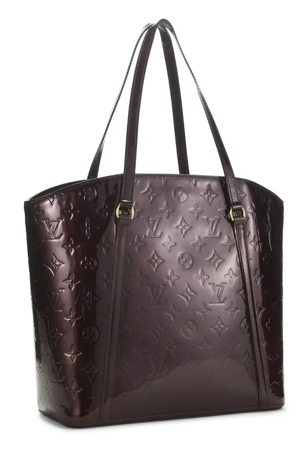 LOUIS VUITTON Monogram Vernis Avalon Tote - Purple