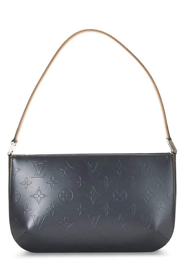 LOUIS VUITTON Monogram Vernis Mat Fowler - Navy