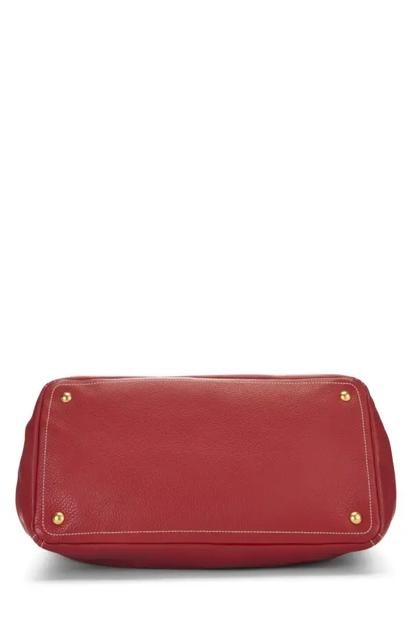 Prada Vitello Daino Convertible Tote