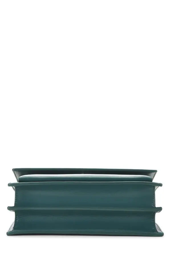 Saint Laurent Calfskin Leather Sunset - Green