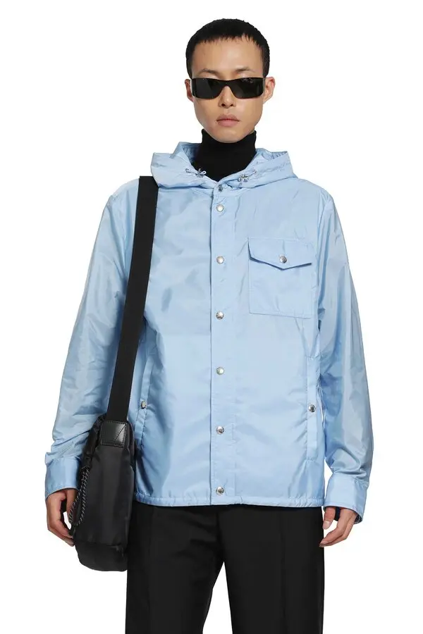 Moncler Duvainne Hooded Jacket - Blue