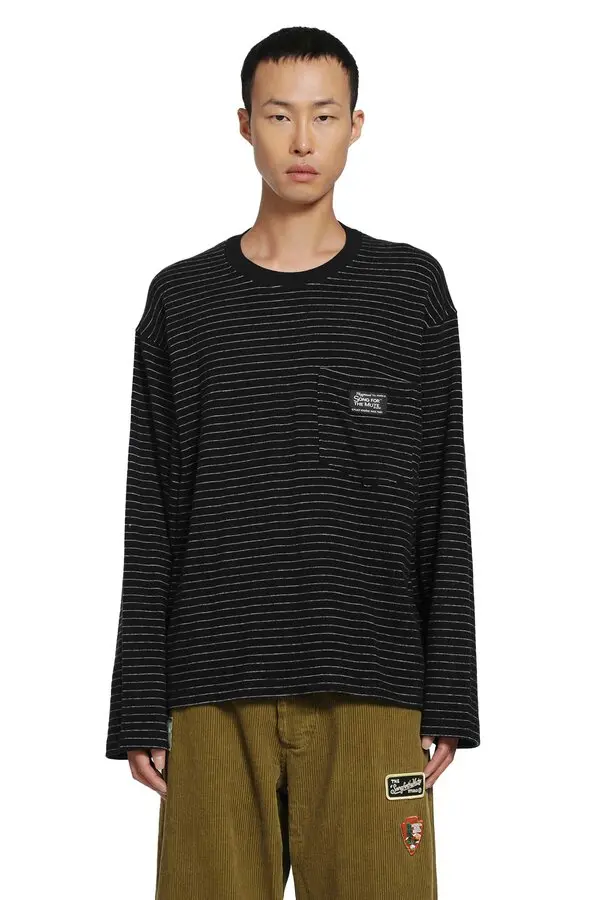SONG FOR THE MUTE Crewneck Pullover - Black