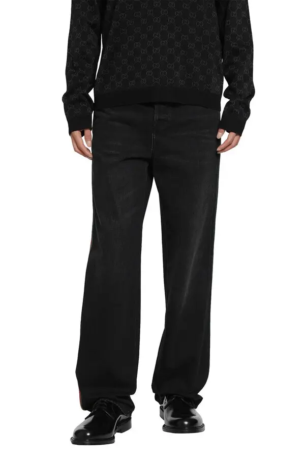 Gucci Cotton Denim Pants