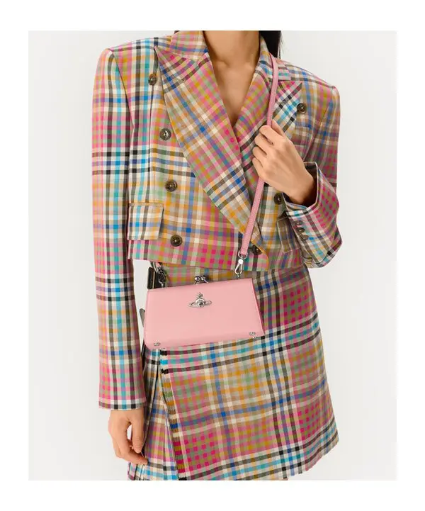 VIVIENNE WESTWOOD Xl Frame Orb Plaque Tote Bag