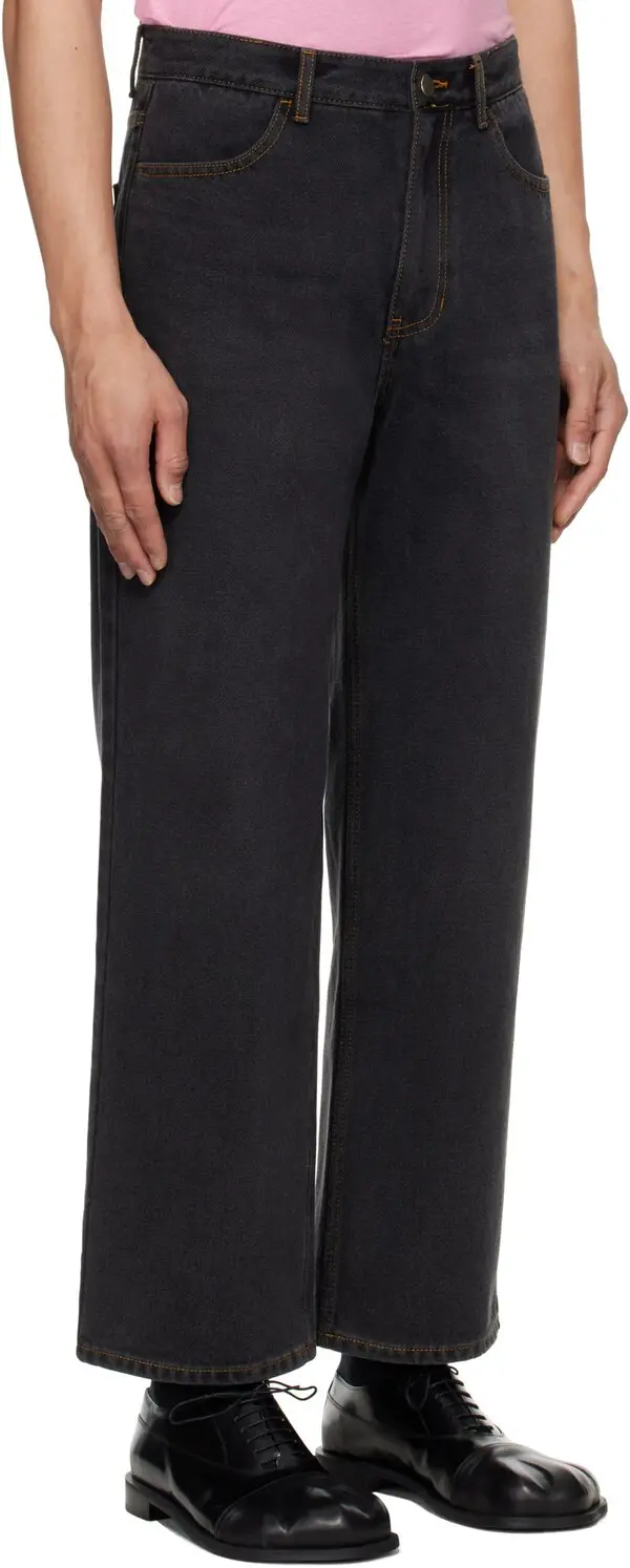 ADER ERROR Denim Trousers With Belt Loops